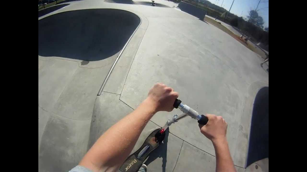 Gavin scooter POV - YouTube