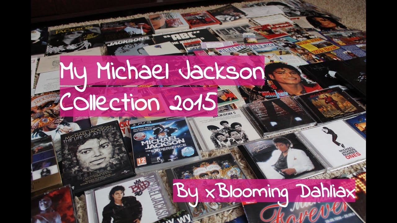 My Michael Jackson Collection 2015/ moja kolekcja - YouTube