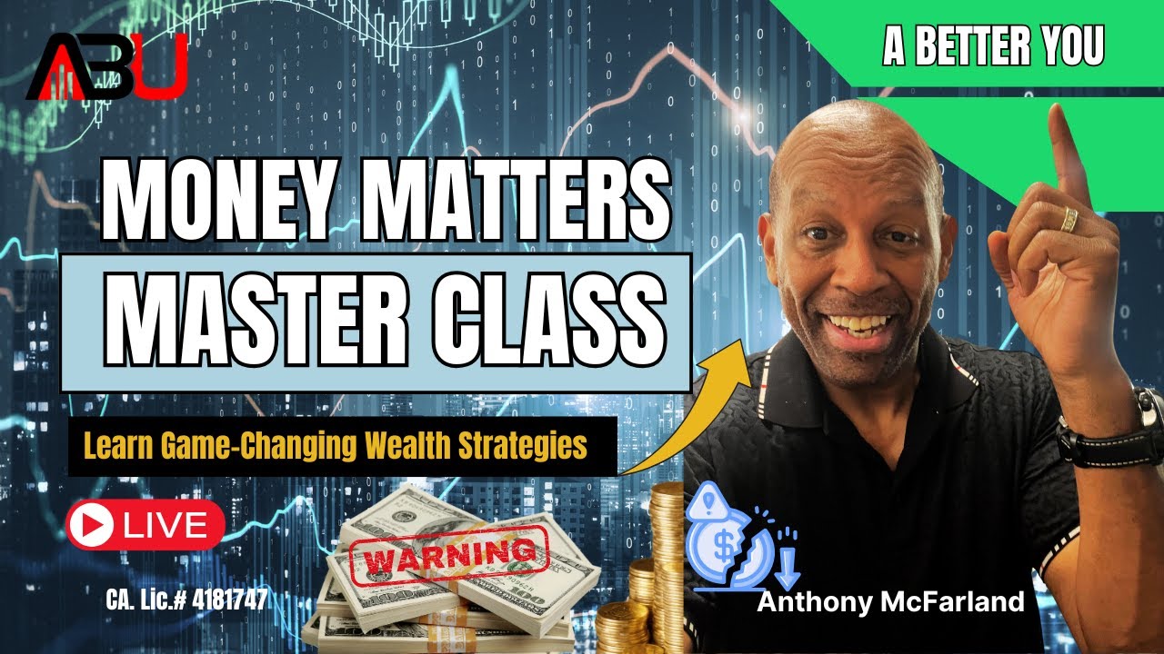Money Matters : Part One | Wealth Building with Dr. Anthony McFarland ...