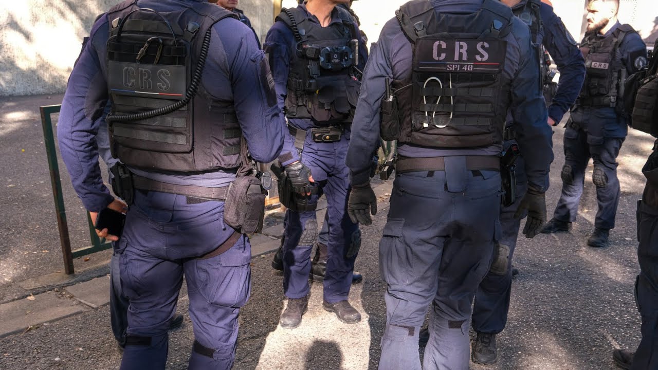 Marseille : lancement de la CRS 81, nouvelle unité d'élite contre les violences urbaines - YouTube