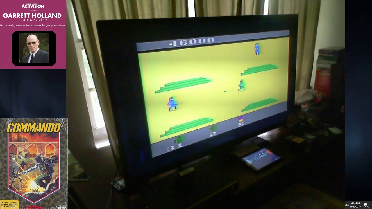 Commando - Atari 2600 NTSC - Game 1B - 2,022,200 - YouTube