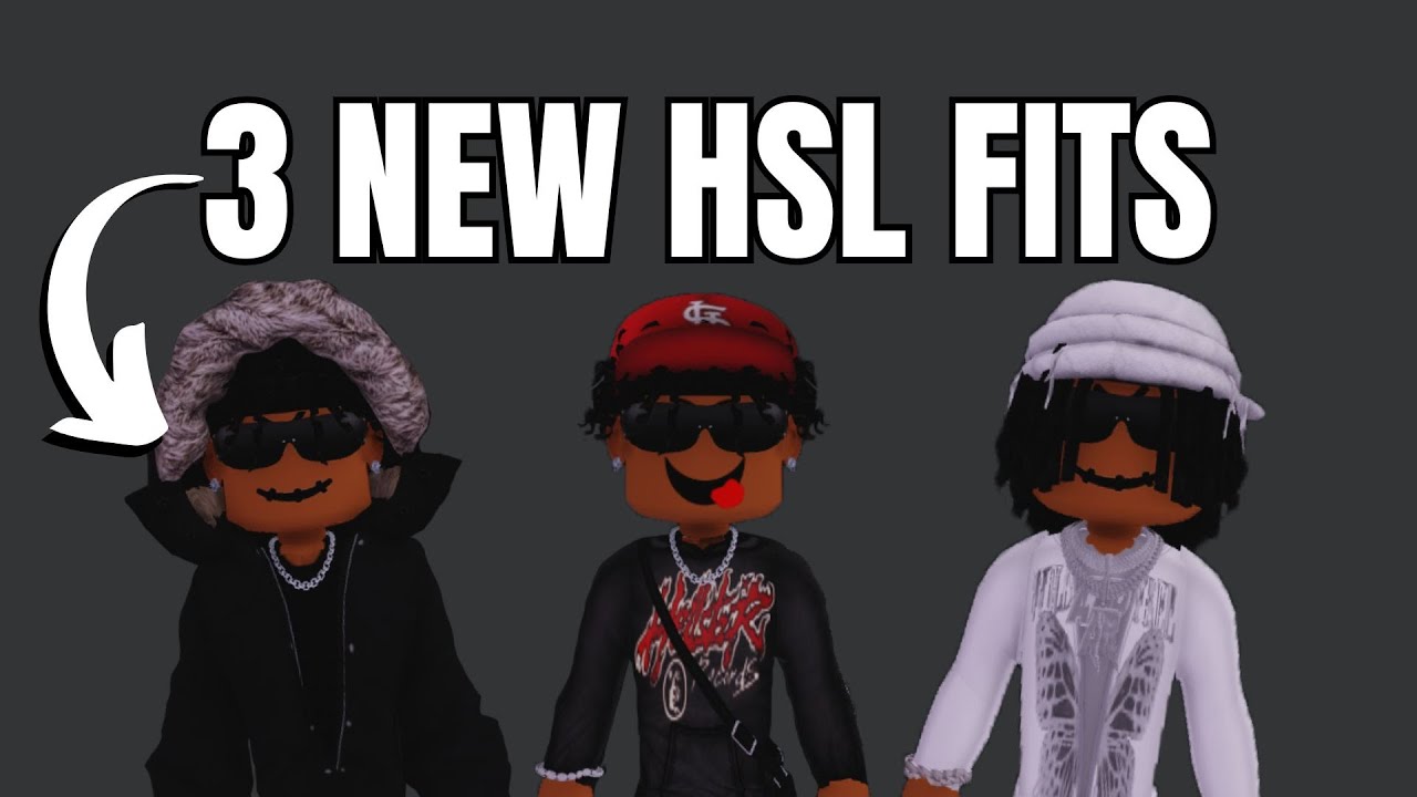 3 New Roblox Hsl Fits w/ codes - YouTube