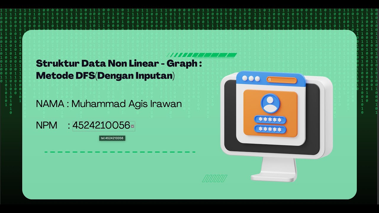 Tubes Teori ASD B - Struktur Data Non Linear - Graph : Metode DFS ...