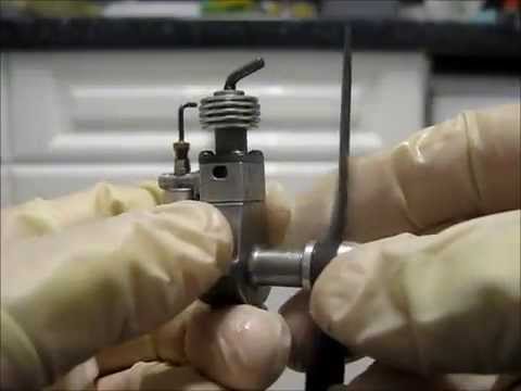 Arne Hende Dyno 0.25 cc Model Diesel Engine Rebuild part 4 - YouTube