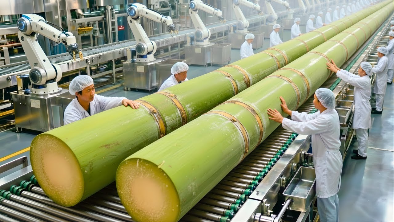 Inside a Modern Sugarcane Sugar Factory: From Sugarcane to Delicious ...