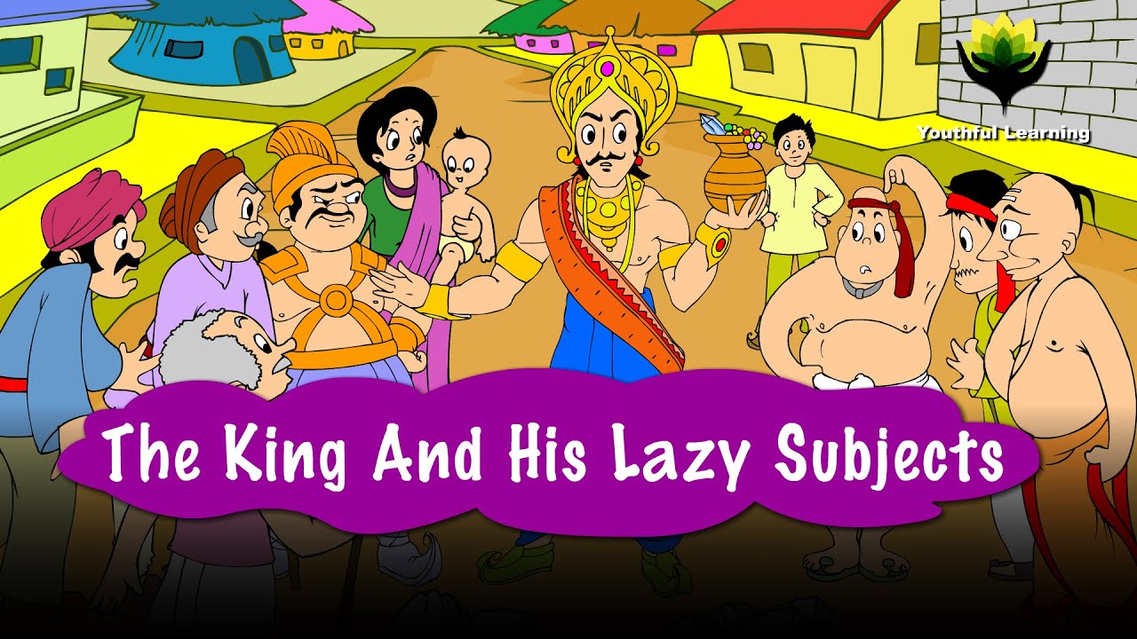 The King And His Lazy Subjects | A English Story for Children ...