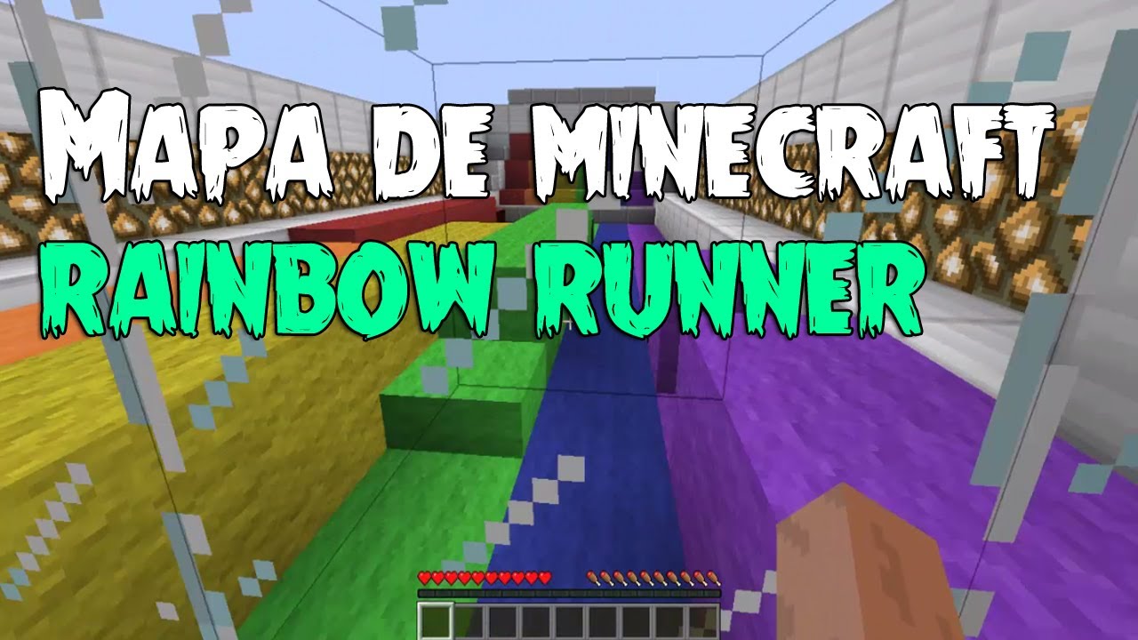 Rainbow Runner|Mapas de Minecraft #2 - YouTube