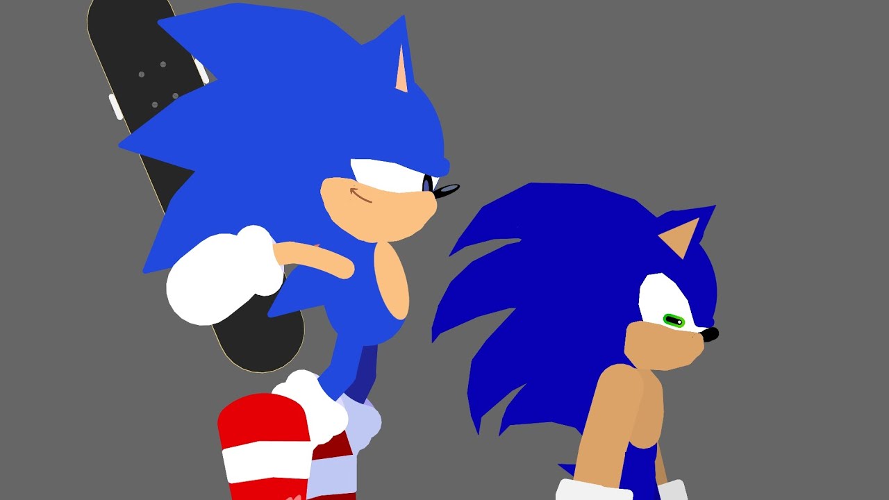 (Stick Nodes Animation) Sonic Shreds Through Green Hill and Breaks the ...