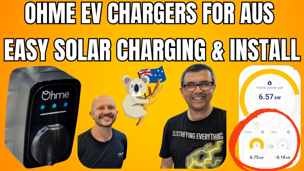 Australian Ohme EV Chargers - Easy Smart Home Solar Charging & Install ...