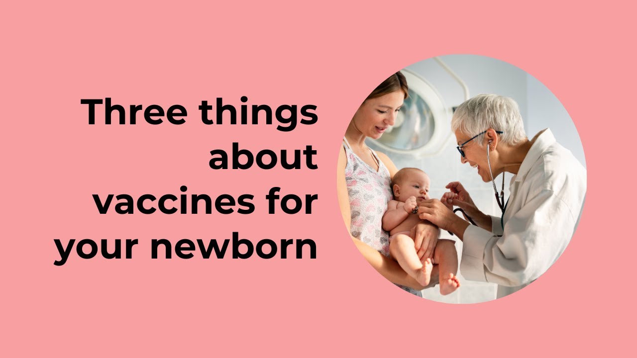 Three things to expect about your baby's first vaccine - YouTube