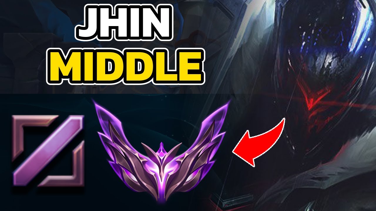 JHIN MIDDLE MASTER GAMEPLAY, LOL OFF-META BUILD/GUIDE, HOW TO PLAY JHIN ...