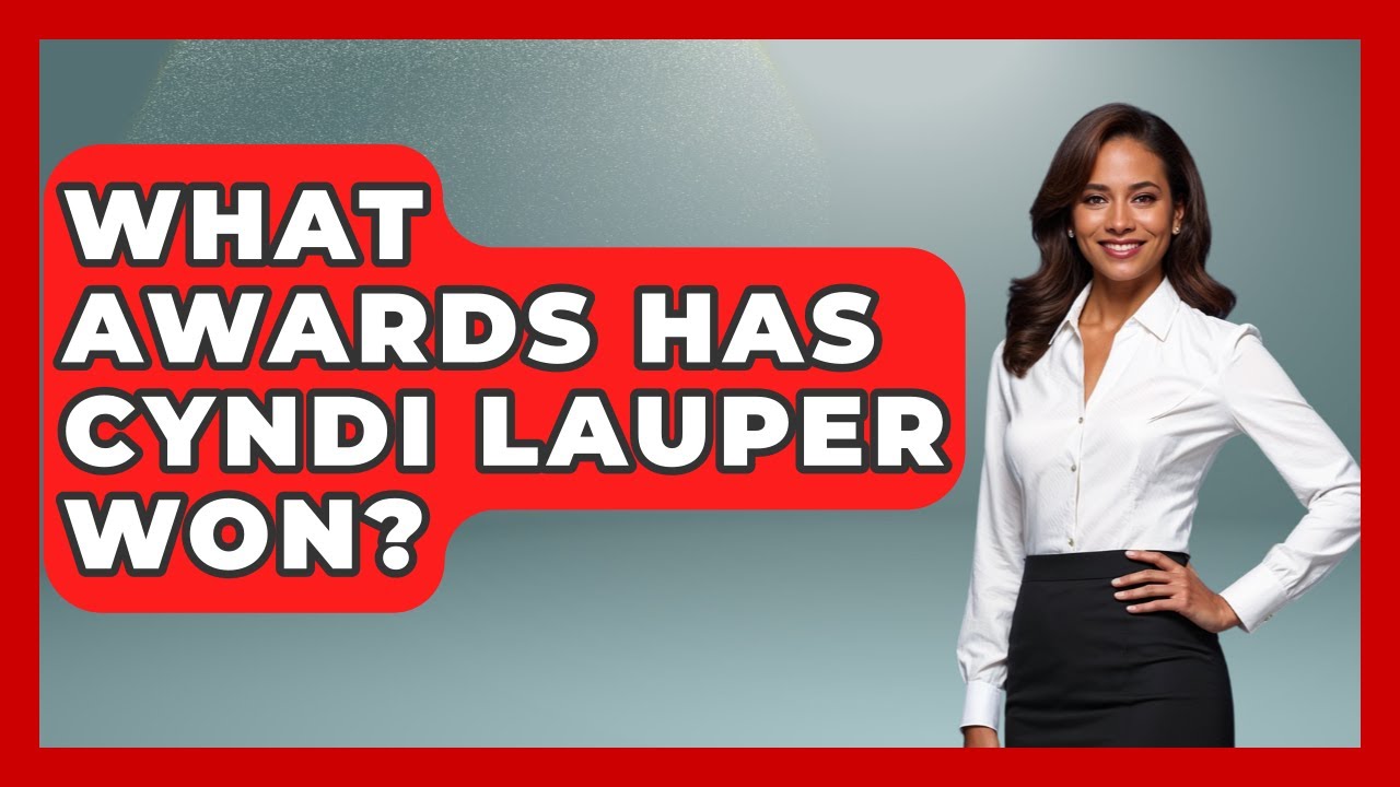 What Awards Has Cyndi Lauper Won? - Womens Wisdom and Power - YouTube