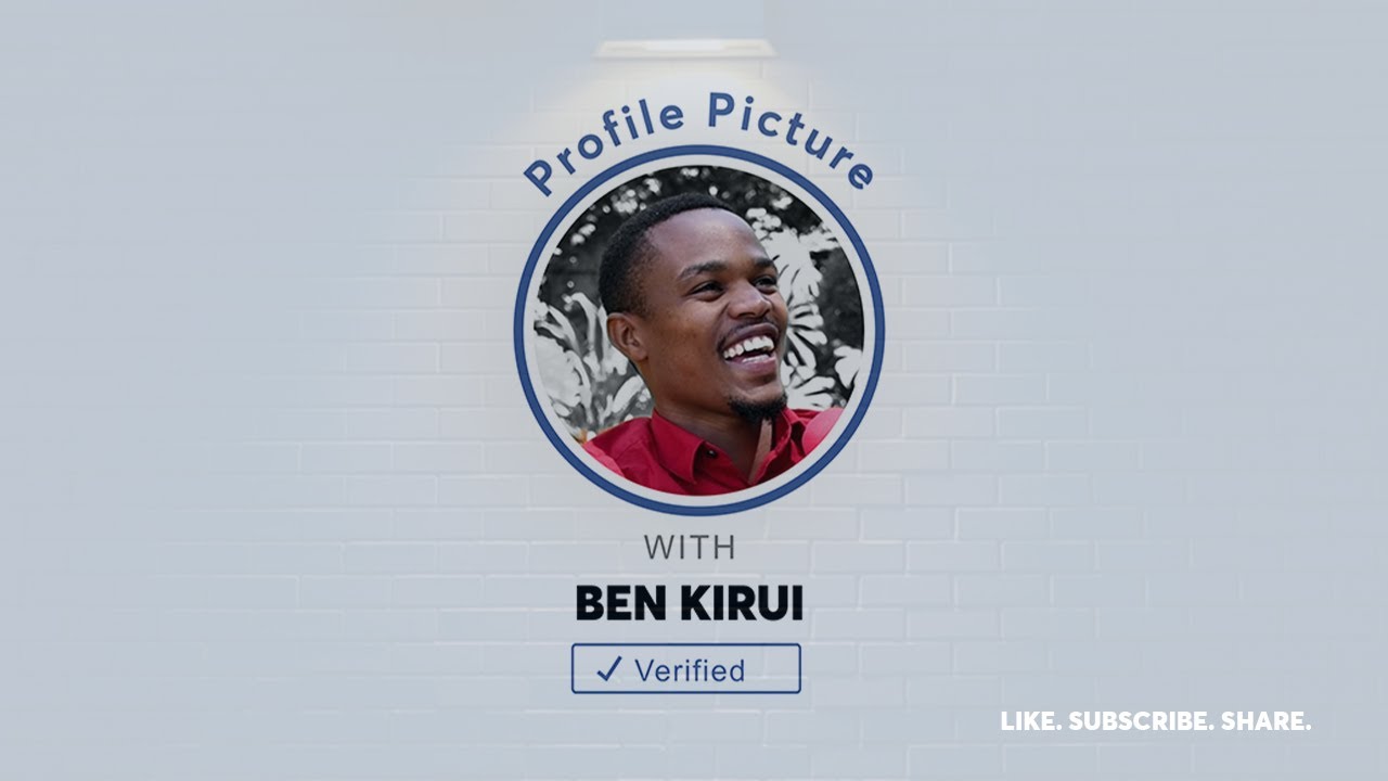Profile Picture With BEN KIRUI, The Youngest Reporter, CITIZEN TV - YouTube