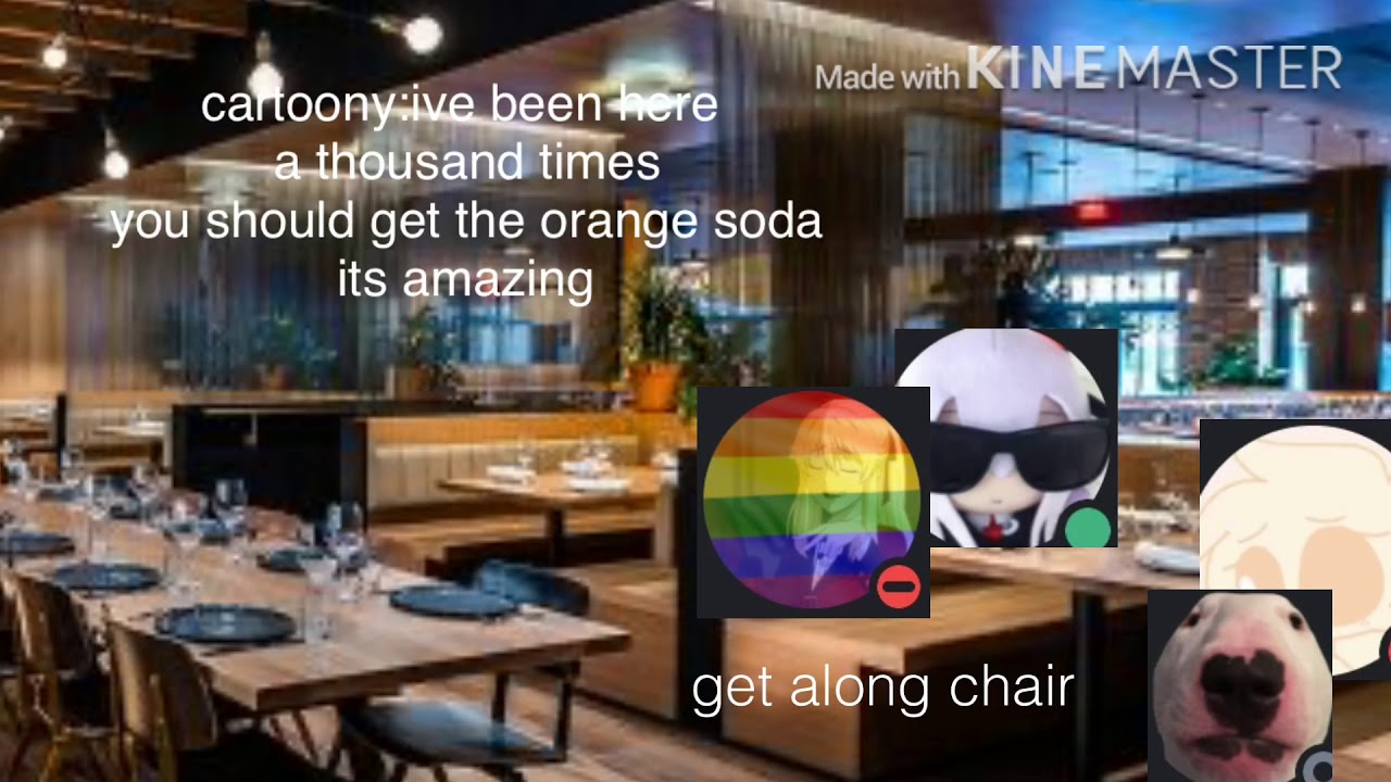 the restaurant (with the discord gang😎) - YouTube