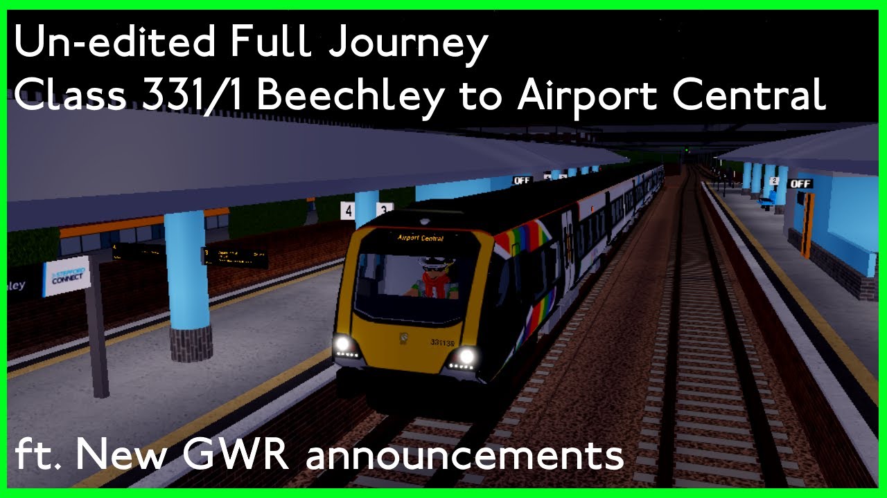 Un-edited Full Journeys: Class 331/1 Beechley to Airport Central ...