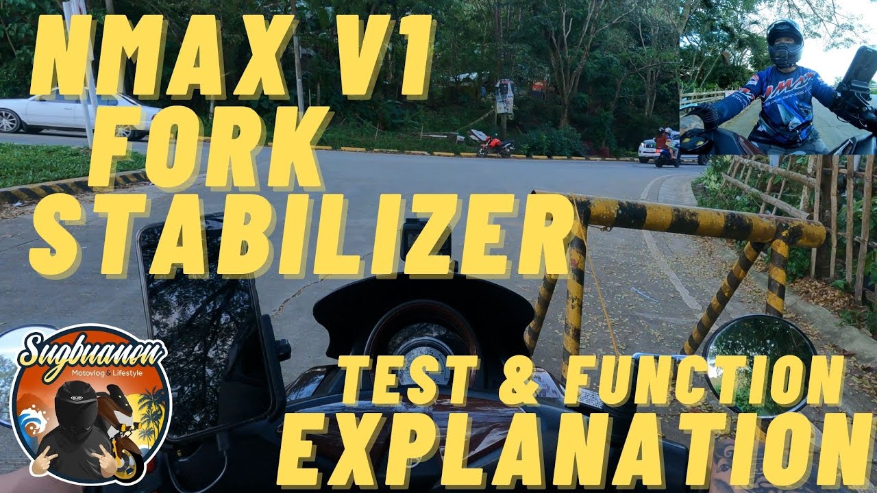 THE TRUTH ABOUT FORK STABILIZER | NMAX V1 | RIZOMA | TEST AND FUNCTION ...
