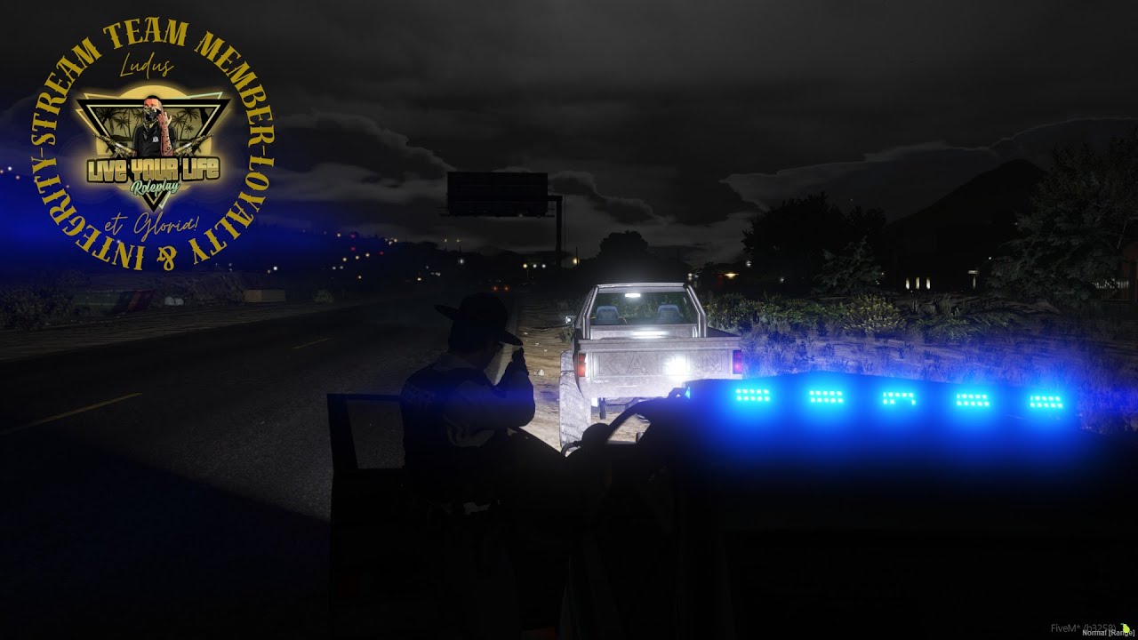 Blue Lights In the Rear View! | Live Your Life Roleplay FiveM Server ...