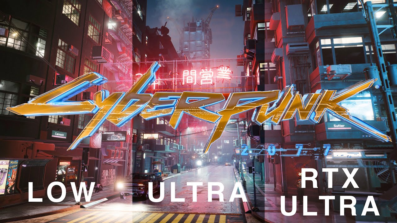Cyberpunk 2077 Graphics Comparison | LOW vs ULTRA vs RAY TRACING ULTRA ...