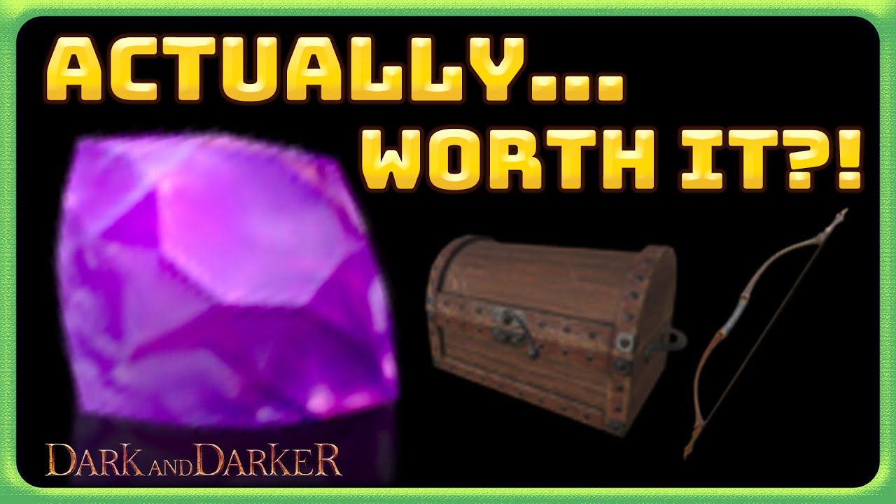 I Ran 25 Mystical Gems and Now I'm RICH!!!! | Dark and Darker - YouTube