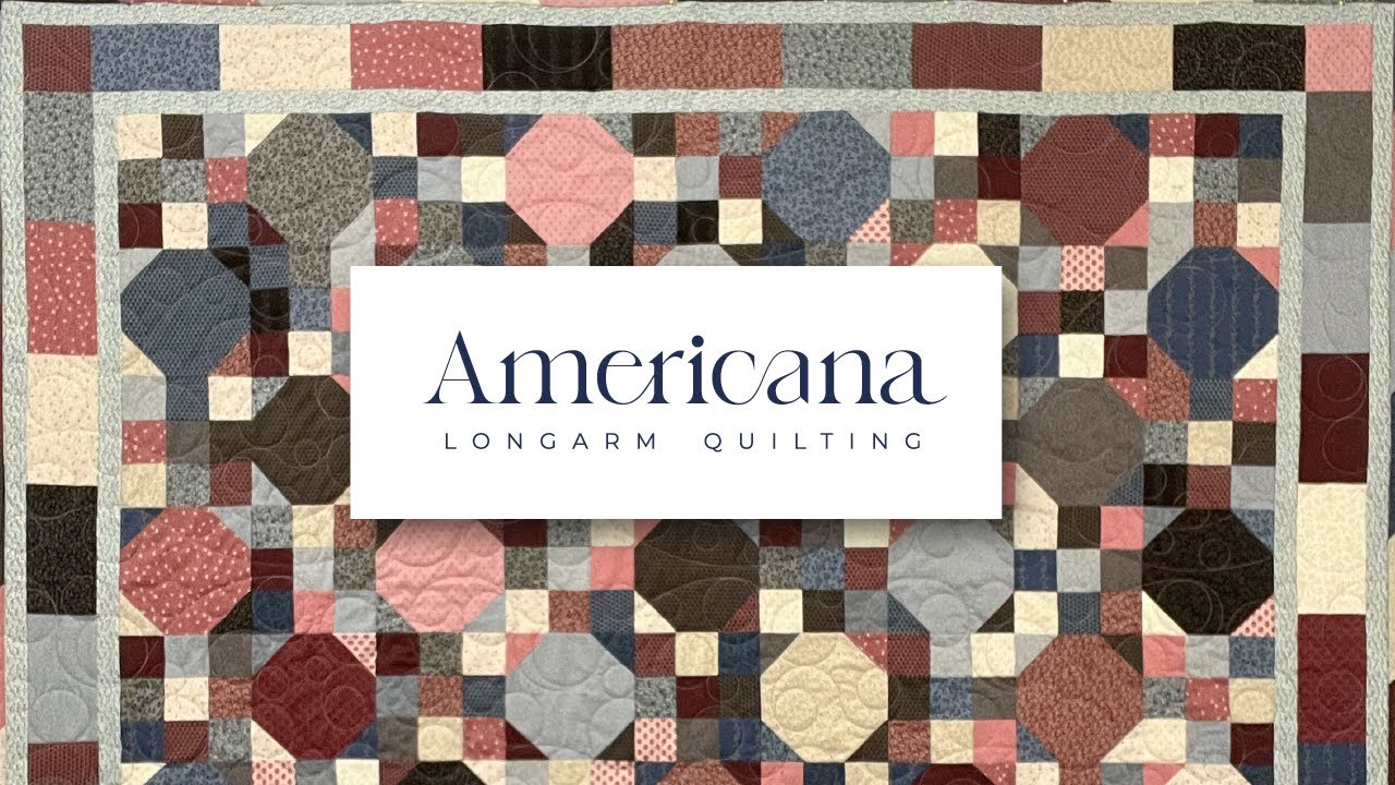 A Spot in Time Quilt Tutorial - Americana Quilting - YouTube