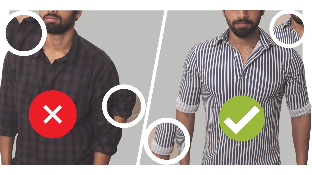 HOW TO BUY THE RIGHT FITTING SHIRT (with links) - YouTube