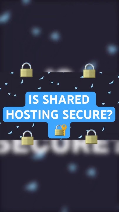 Is Shared Hosting Secure?🚀 - YouTube
