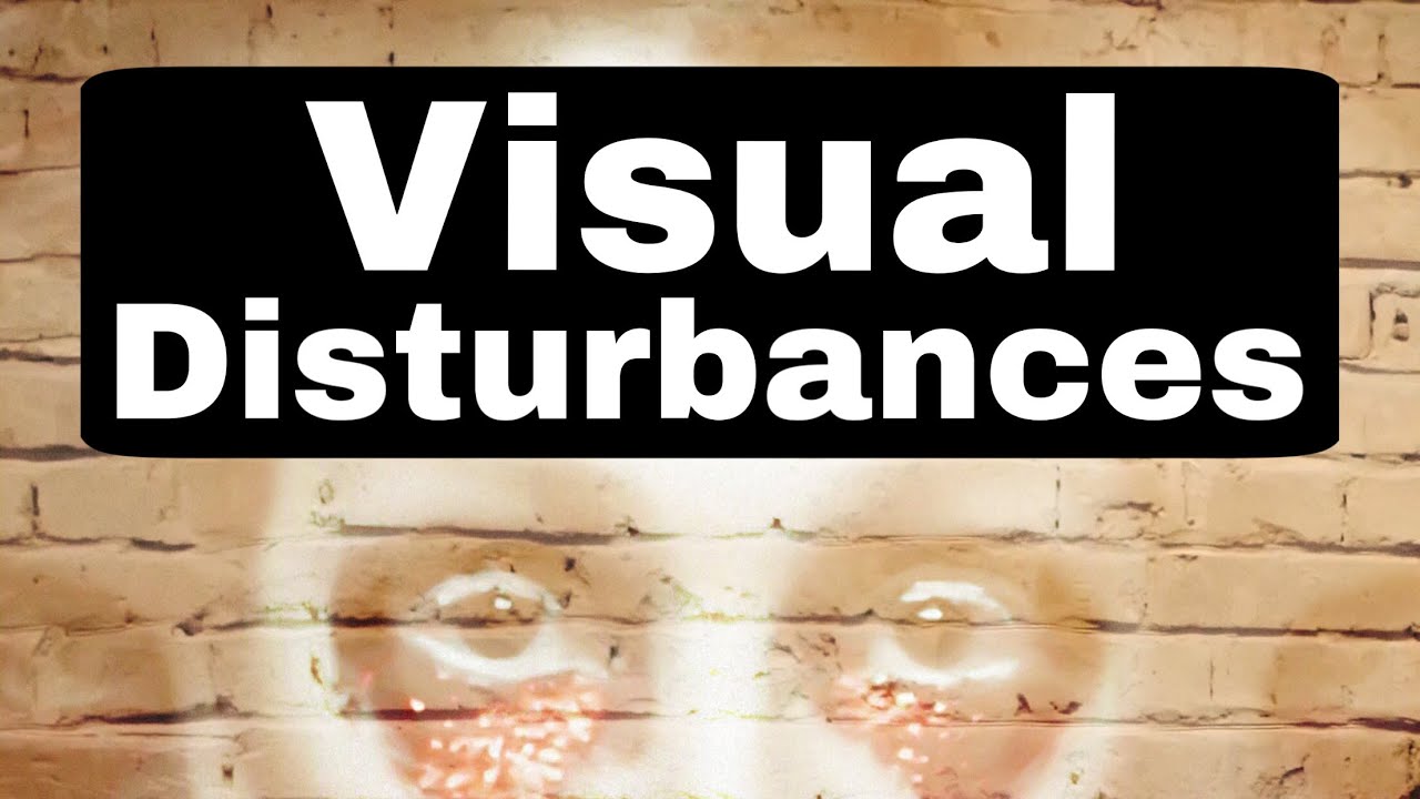Simulation: Every category of my brain injury visual disturbances - YouTube