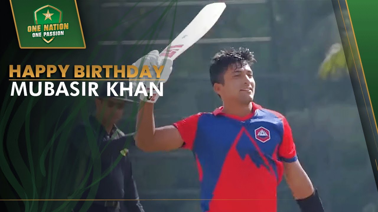 Happy Birthday Mubasir Khan | Watch his Excellent Batting in Domestic ...