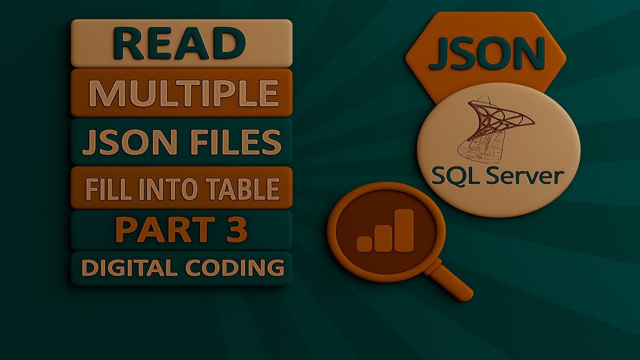 How To Read Multiple Json File And Fill Into Database Using Sql Query 1379