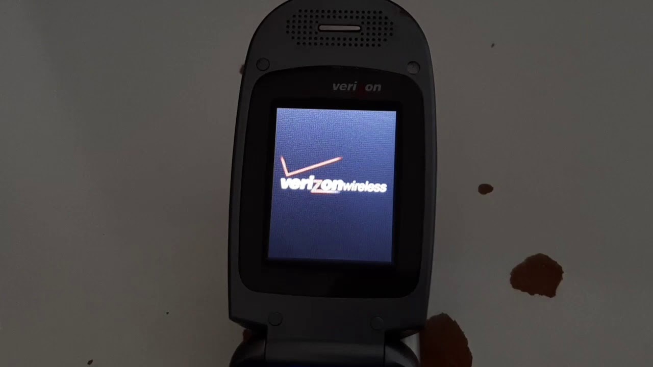 LG VX5300 - Battery Empty - YouTube