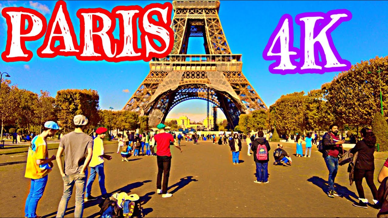 EIFFEL TOWER PARIS 4K | Walking Tour France | 4K City Life - YouTube