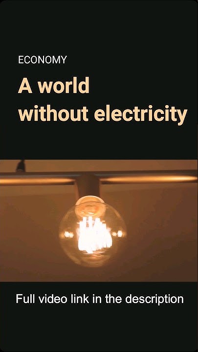 Life without electricity Part 3 | A world without Electricity #shorts ...