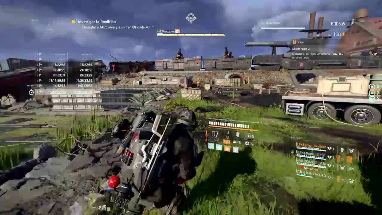 The DIVISION 2 - RAID IRON HORSE - 4 players!!! - YouTube