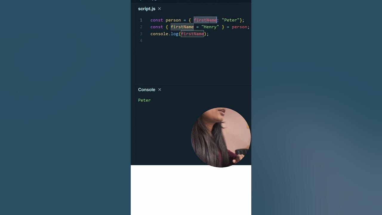 You Must know Object Destructuring in JavaScript #javascripttutorial #trend #trending # ...