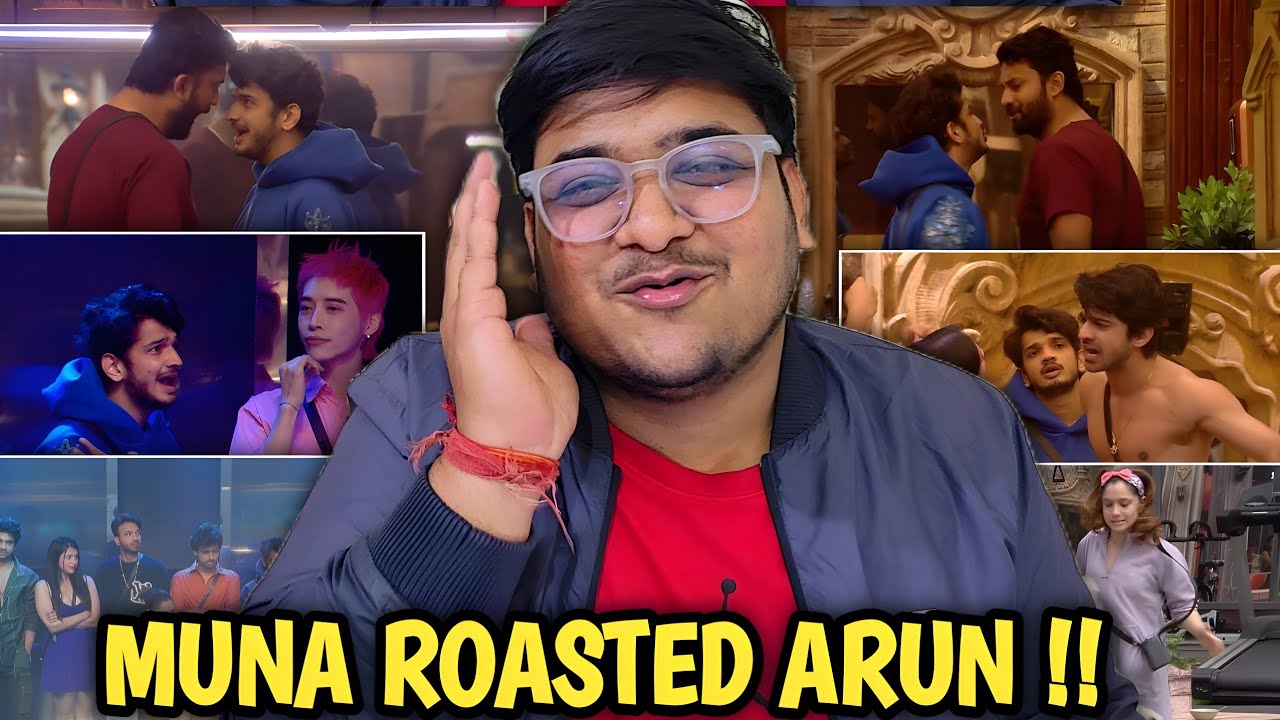 BB17 EP80 REVIEW: Munawar Vs Arun Fight 😡🔥!! , Abhishek vs Samarth ...