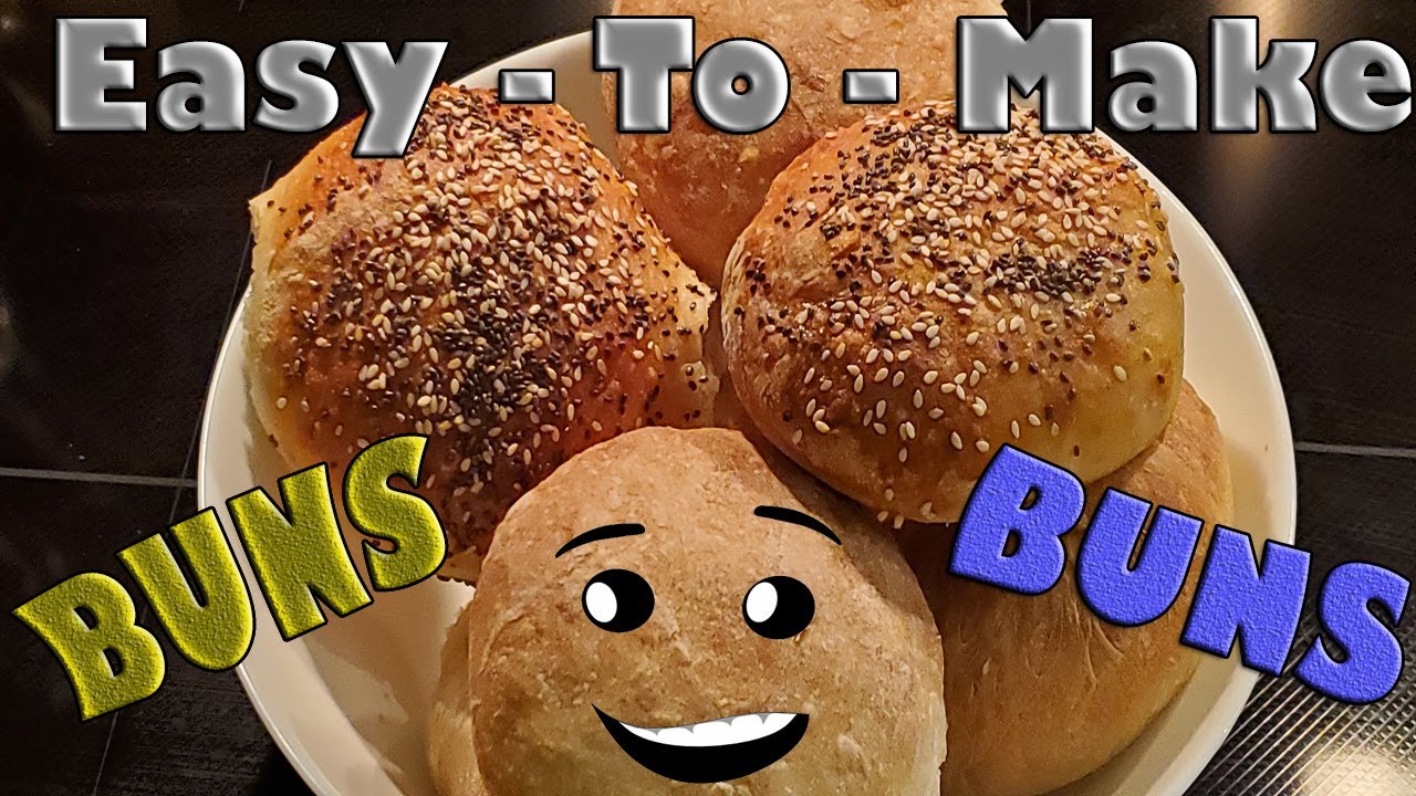 Easy-To-Make Buns - One Dozen - YouTube