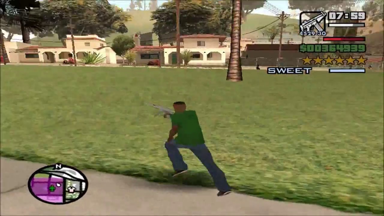 GTA: San Andreas - 6 star wanted level playthrough - Part 60 - YouTube