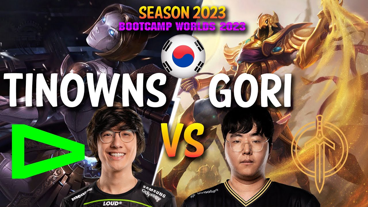 LLL Tinowns vs GG Gori - Tinowns ORIANNA vs Gori AZIR Mid - Patch 13.19 KR Ranked - YouTube