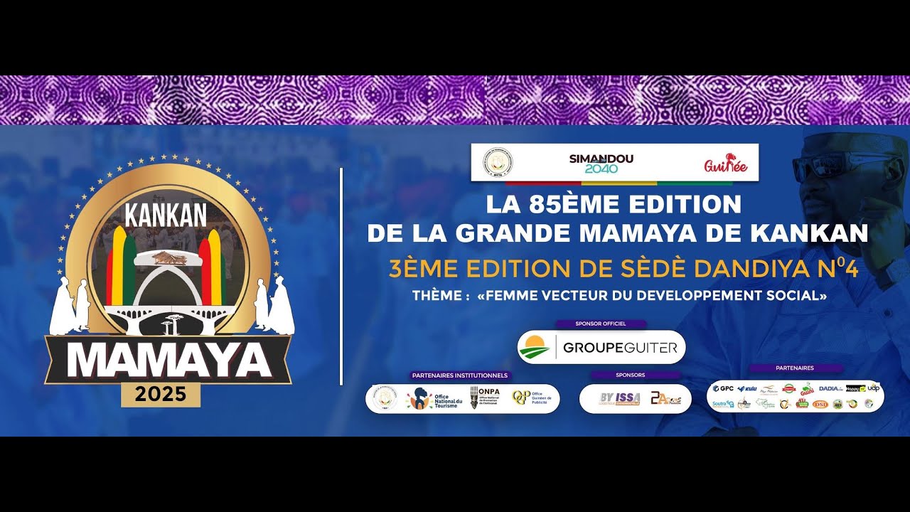 Troisème journée de la Grande Mamaya de Kankan - 2025 - YouTube