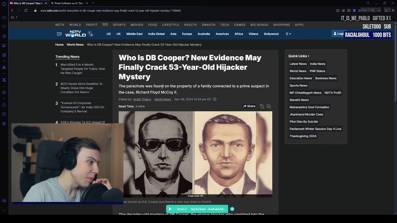 DB Cooper Solved? (and More Internet Lore) - YouTube