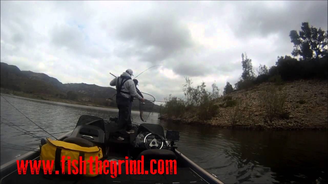 Fish The GRIND at Lake Hodges (www.fishthegrind.com) - YouTube