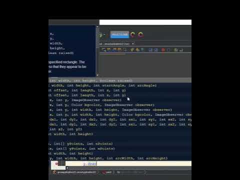 Donut in Java JFrame - YouTube