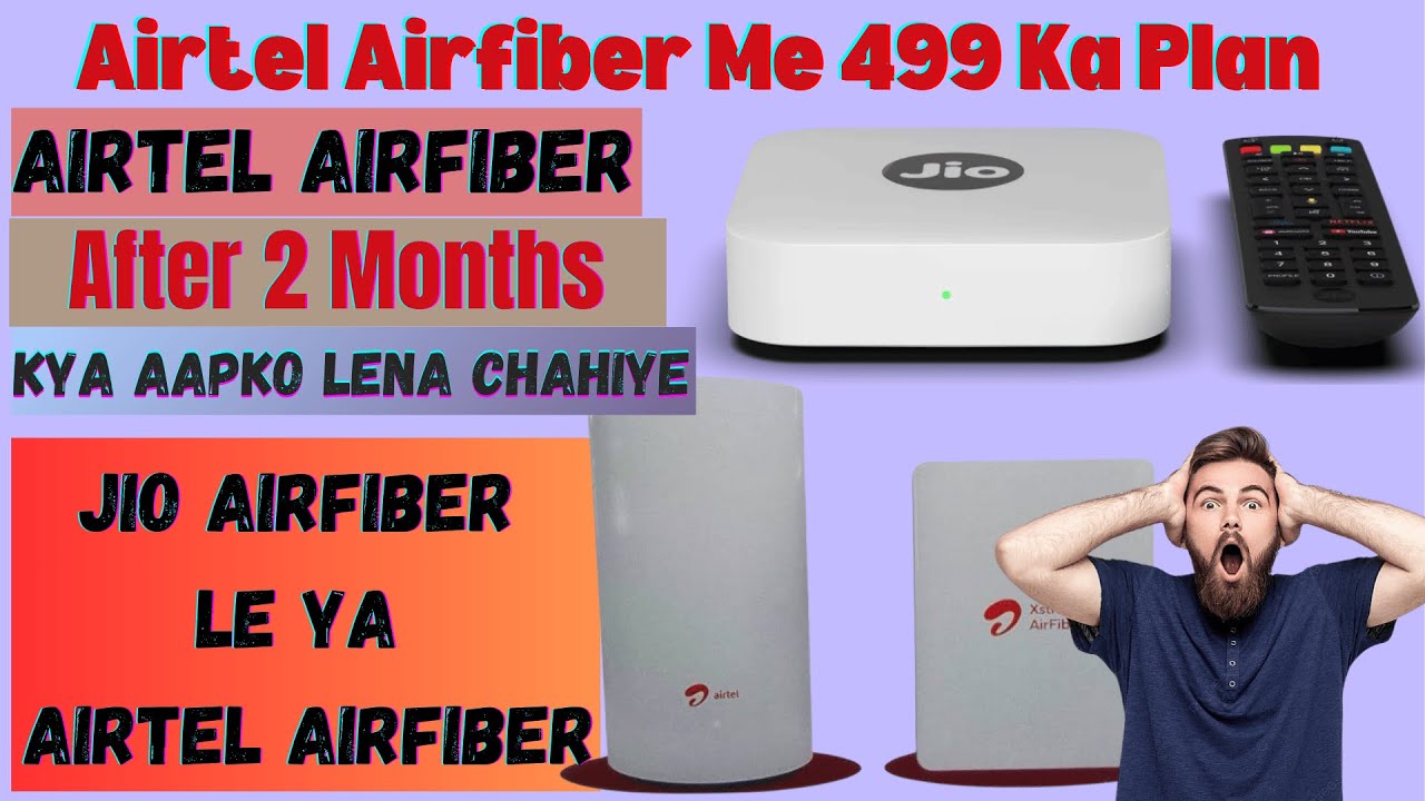 🤔 Airtel Airfiber Installation And Connection Review After 2 months # ...