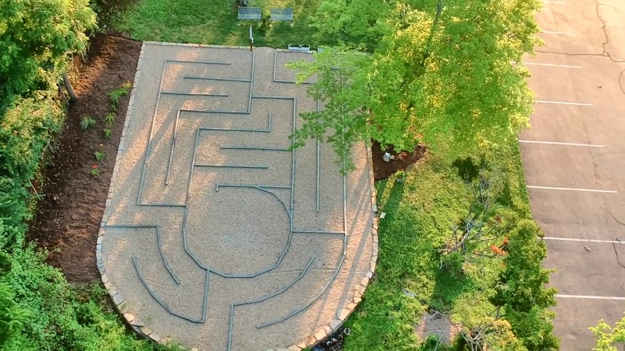 Labyrinth at Unity of Garden Park - YouTube