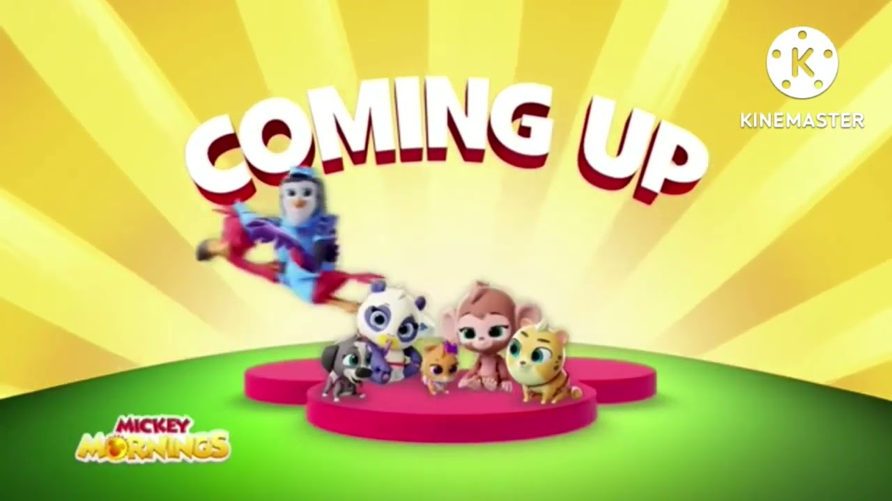 Mickey Mornings on Disney Channel T.O.T.S. Coming Up and Now Bumpers ...