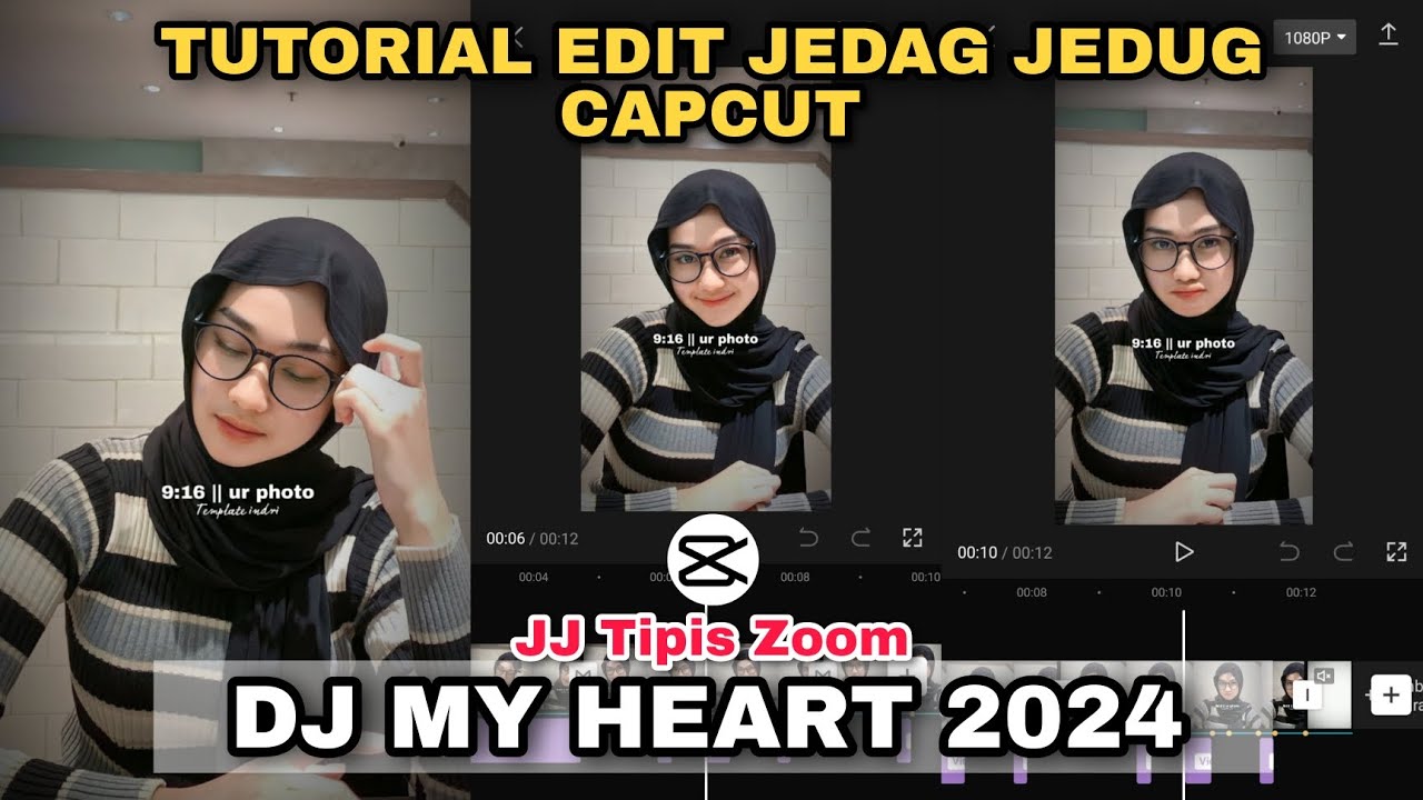 Tutorial Edit Jedag Jedug Capcut DJ MY HEART 2024 - YouTube