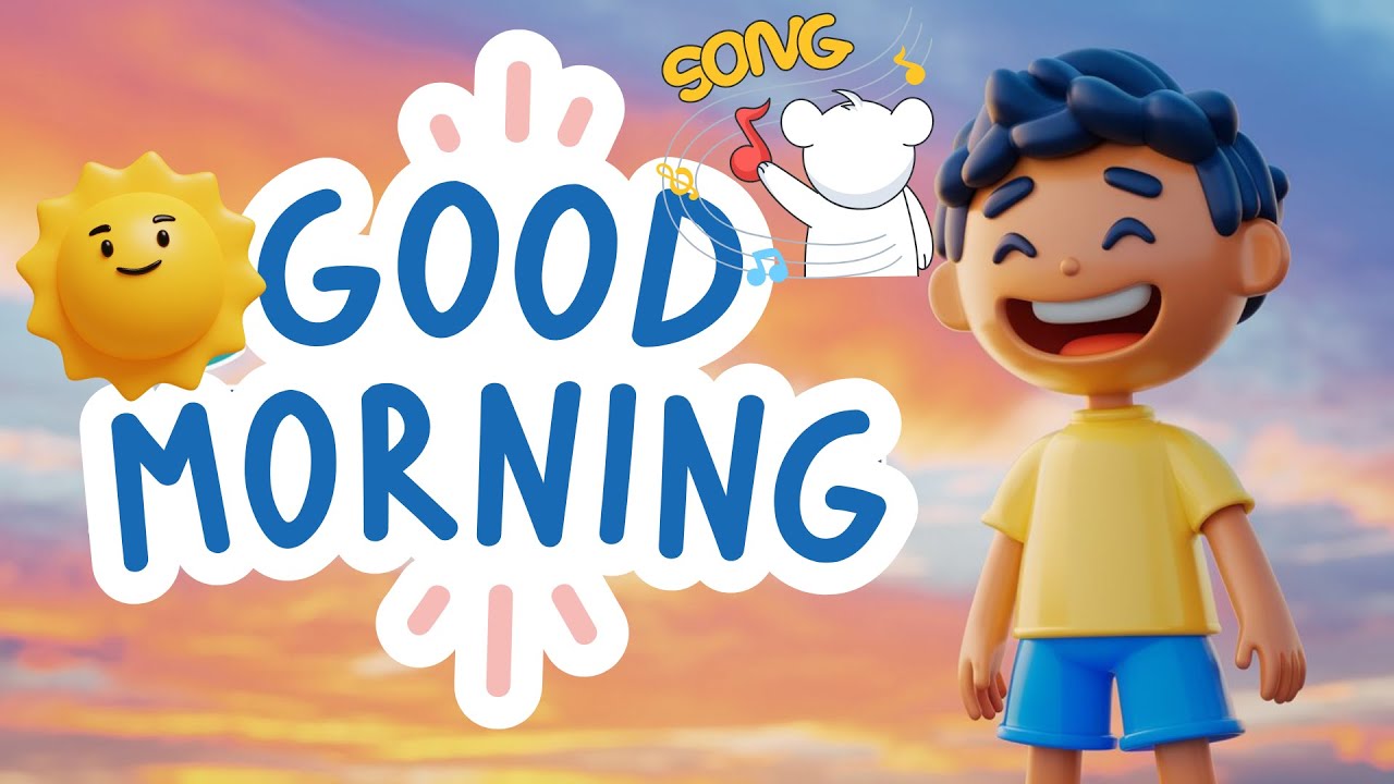 good morning rhymes | good morning song | Good morning song for kids ...