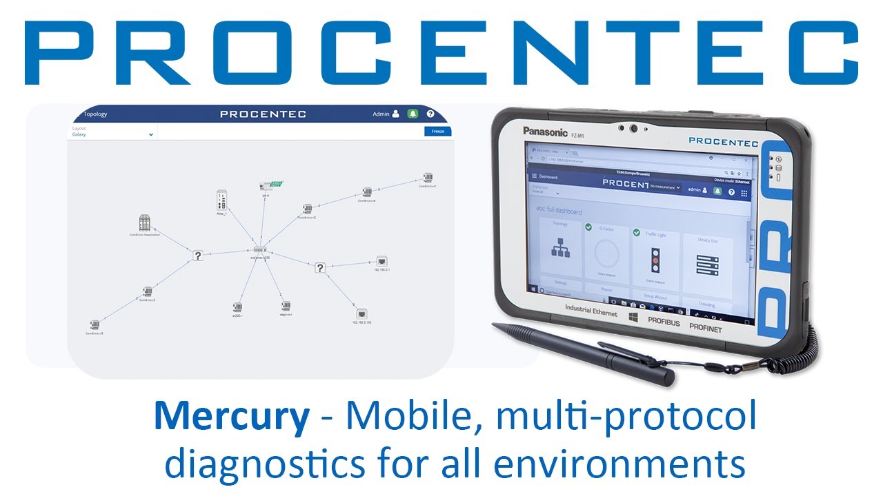 PROCENTEC Mercury, the tool for PROFIBUS, PROFINET and Industrial ...
