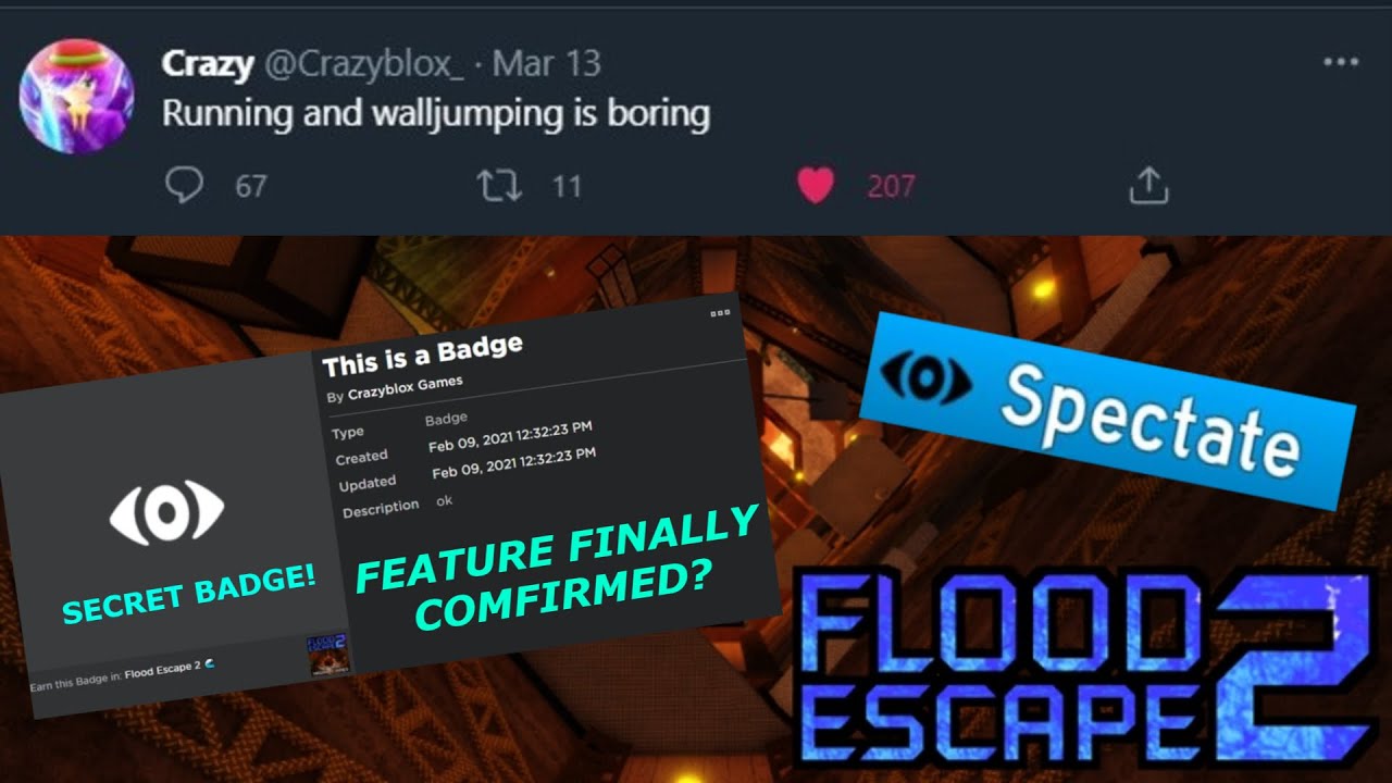 FE2 l Flood Escape 2 New Feature Finally Confirmed? - YouTube