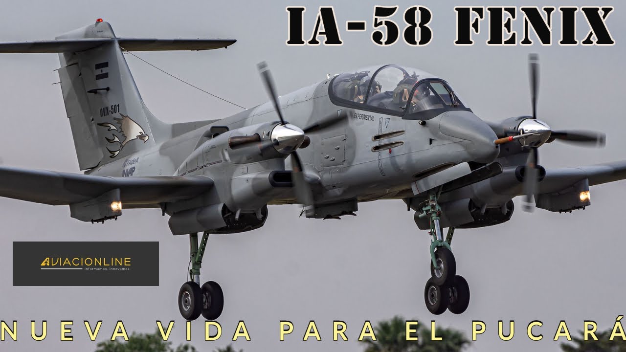 IA-58 Fénix: La nueva vida del Pucará - YouTube